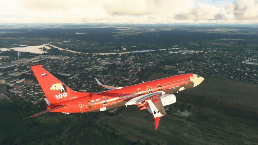J.Spejbl 100th Anniversary repaint for PMDG 737-800 for Microsoft ...